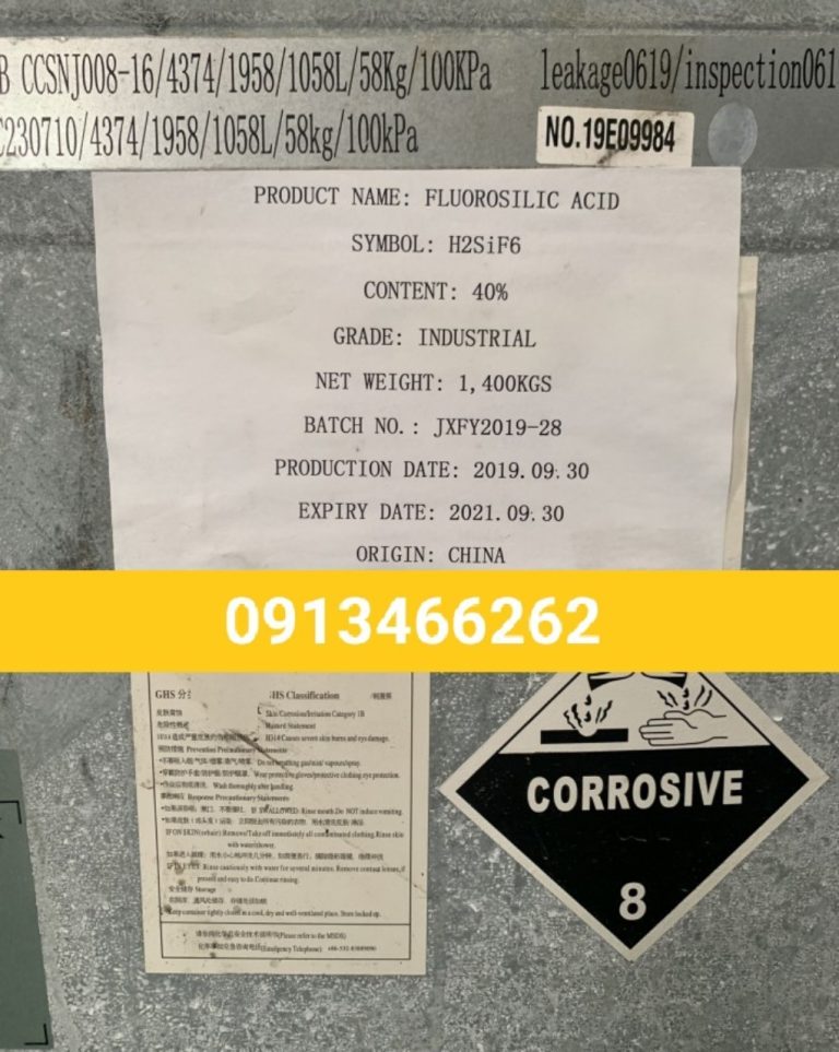 H2SiF6 - Axit hexafluorosilicic - axit fluosilic - Dihydro hexafluorosili